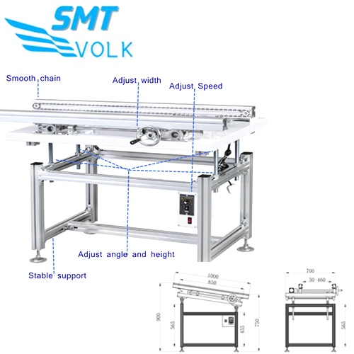 WAVE SOLDER INLOADING CONVEYOR